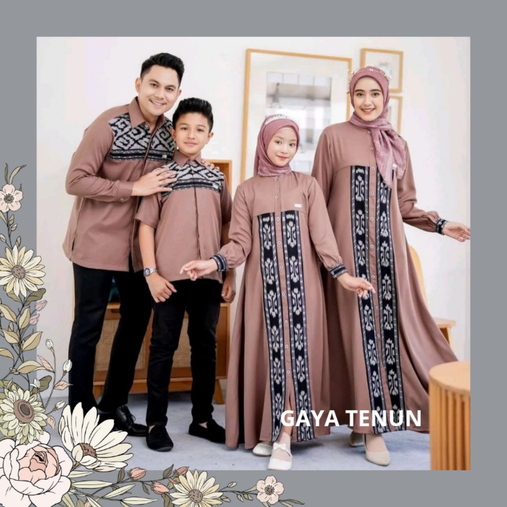 Jual [GAYA TENUN]BAJU TENUN COUPLE - COUPLE BATIK - SET COUPLE TENUN ...