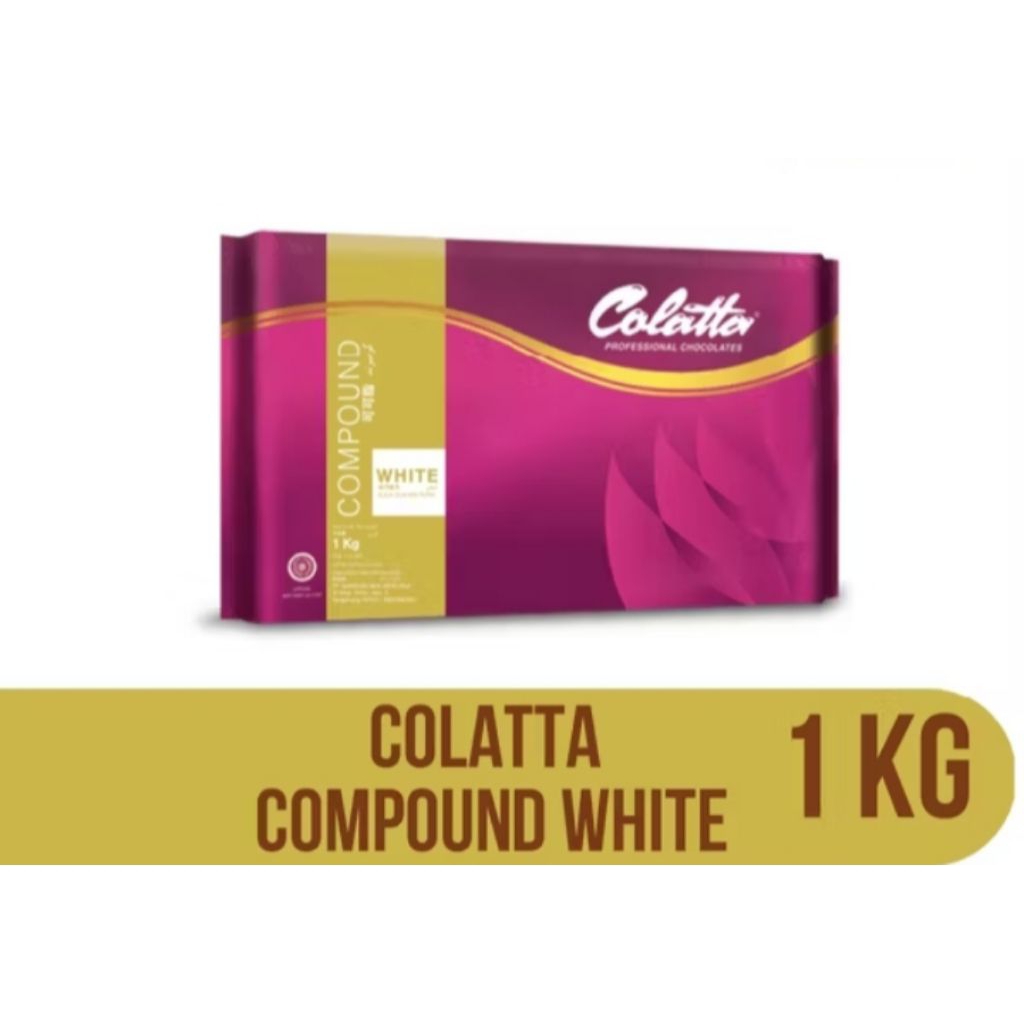 Jual COLATTA Compound White 1kg/Cokelat Compound Putih/Cokelat Batang ...