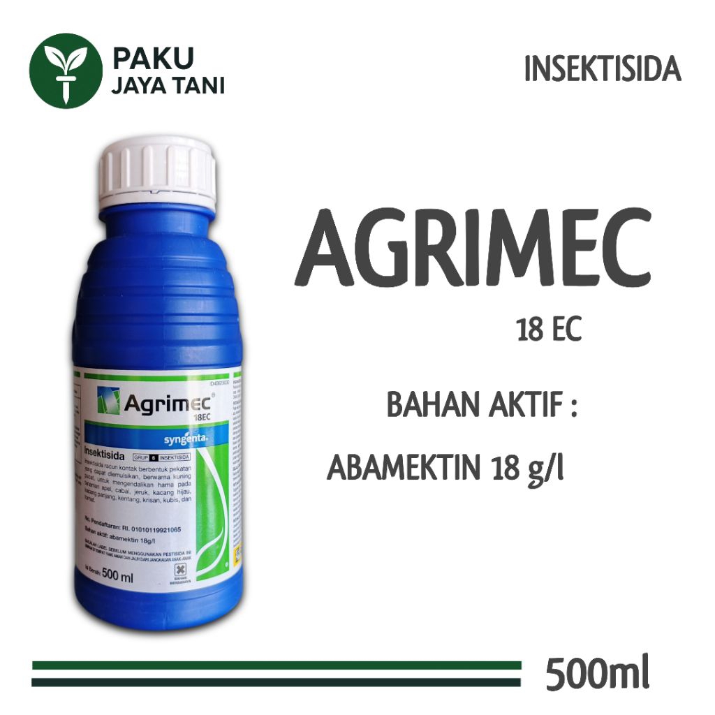Jual AGRIMEC 18 EC - 500ml | INSEKTISIDA PENGENDALI HAMA THRIPS | OBAT ...