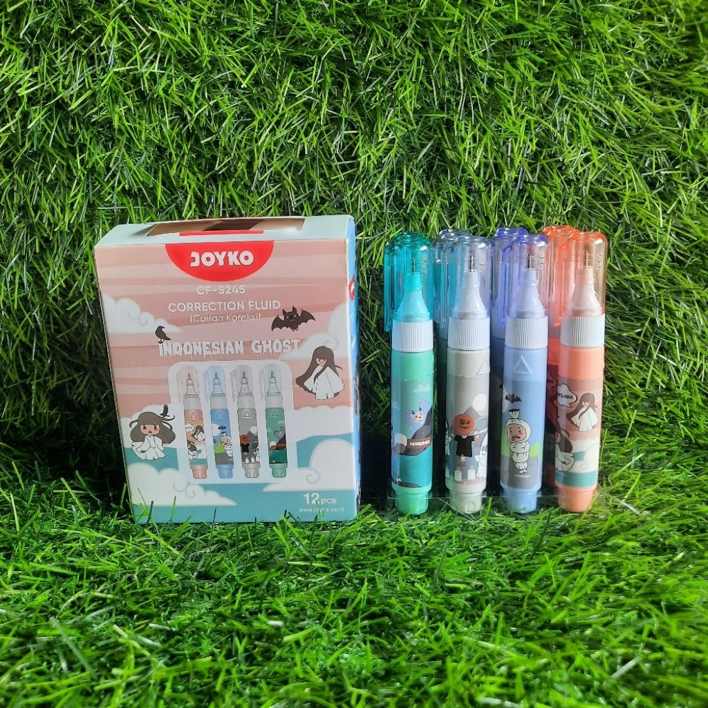 Jual SATU BOX TIPE X JOYKO CF-245 ISI 12 PCS CORRECTION FLUID TIPE X ...