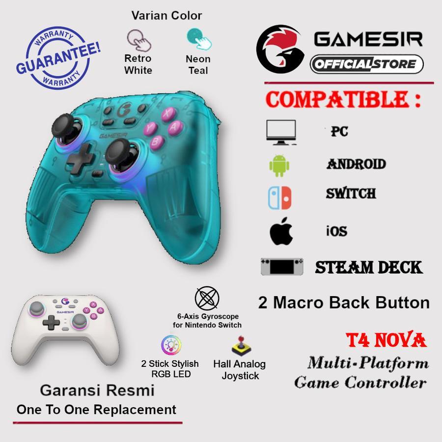 Jual GameSir T4 Nova Gamepad Game Wireless Controller Hall Effect ...