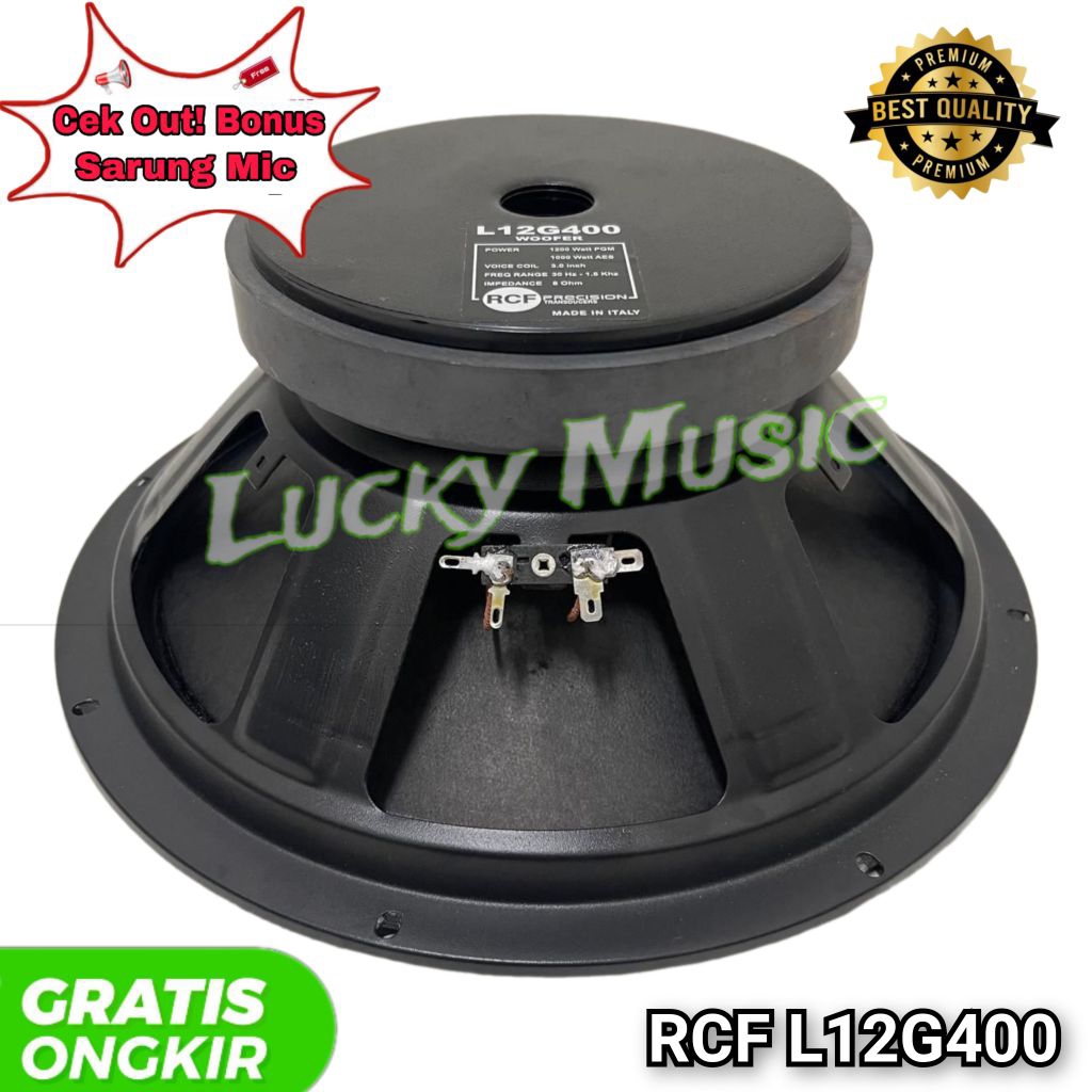 Jual KOMPONEN SPEAKER RCF L12G400 / L12 G400 / L 12 G400 10 INCH MID LOW RCF L10G400 L10 G400 ...