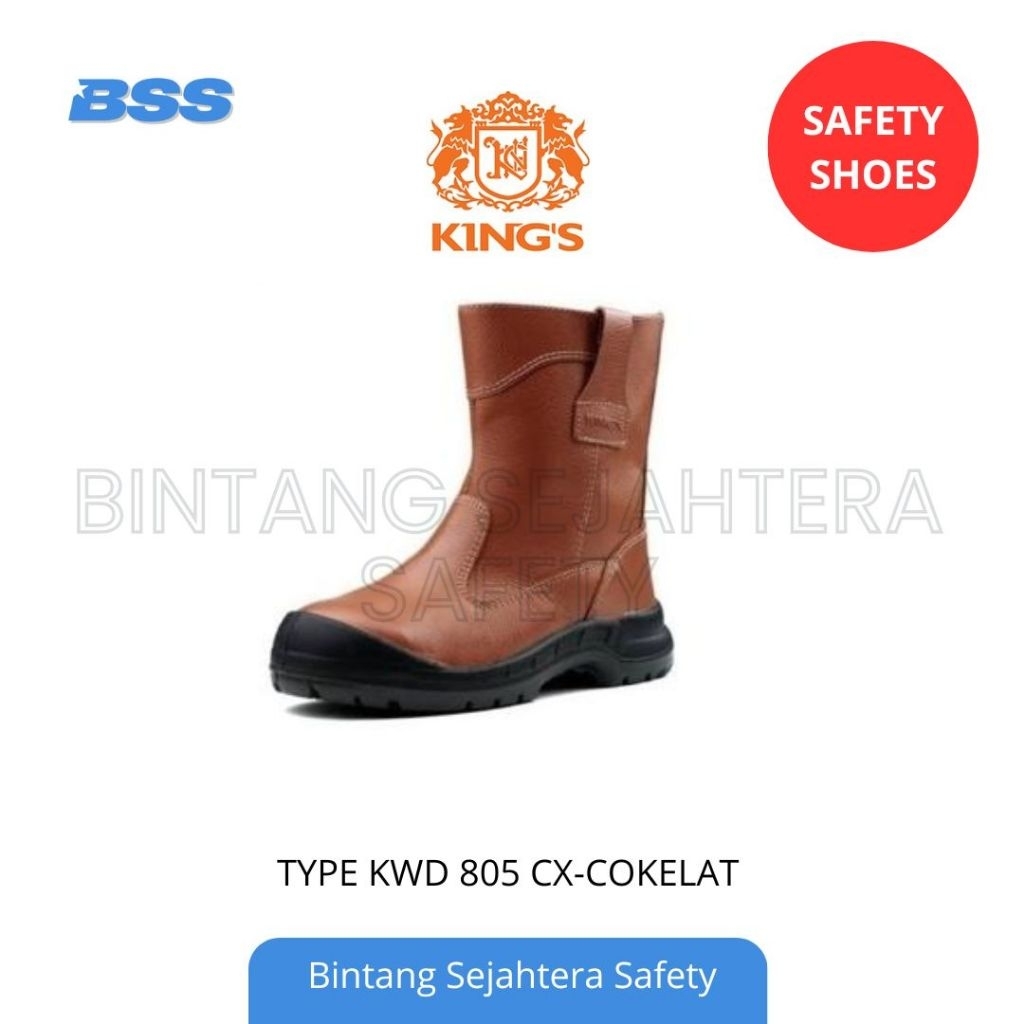 Jual Kings Safety Shoes KWD 805 CX / Welding Shoes / Sepatu Las ...