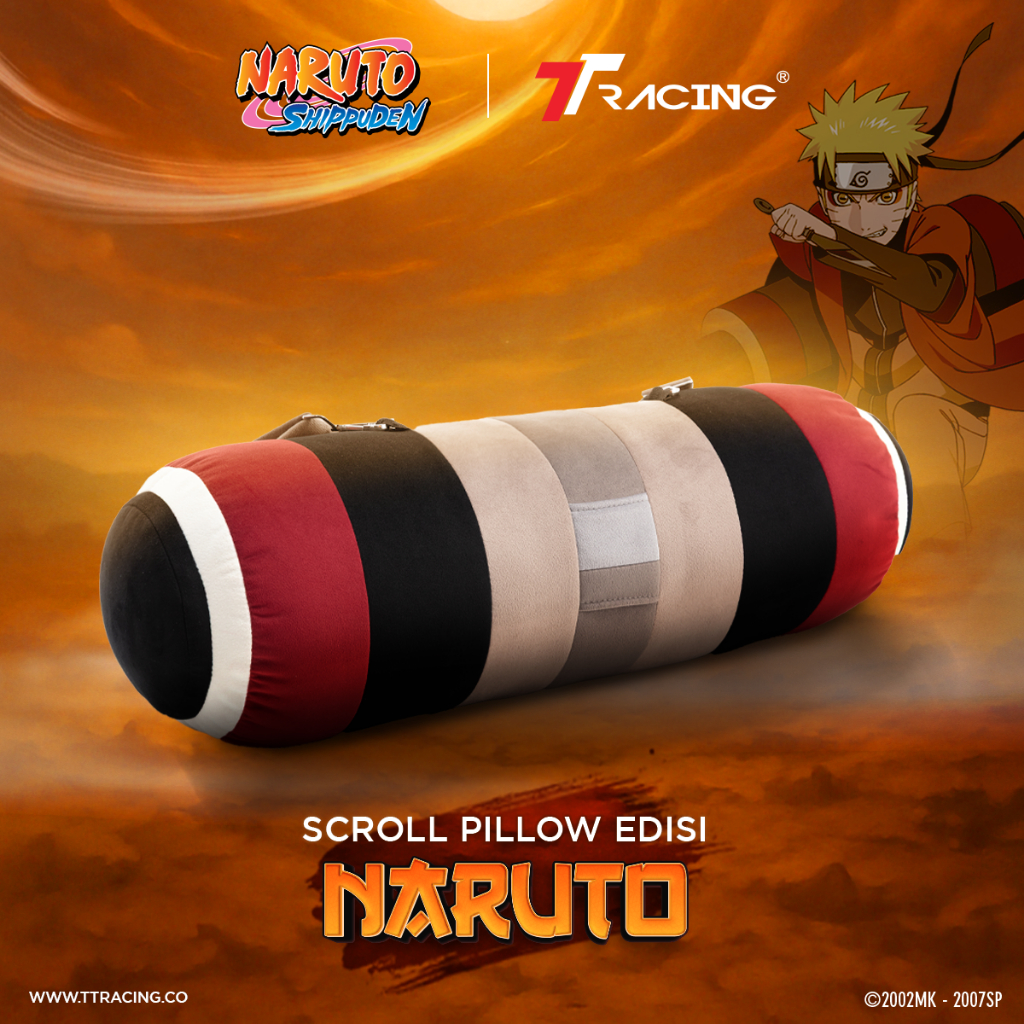 Jual TTRacing Bantal Gulungan Naruto | Scroll Pillow | Shopee Indonesia