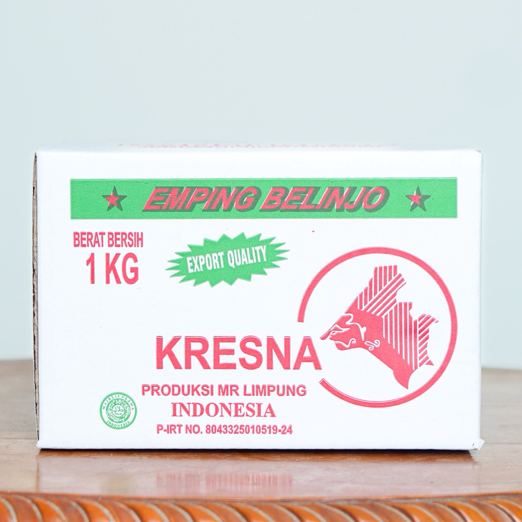 Jual EMPING MELINJO MENTAH FULL KERING 1000GR /1KG, MERK KRESNA EMPING ...
