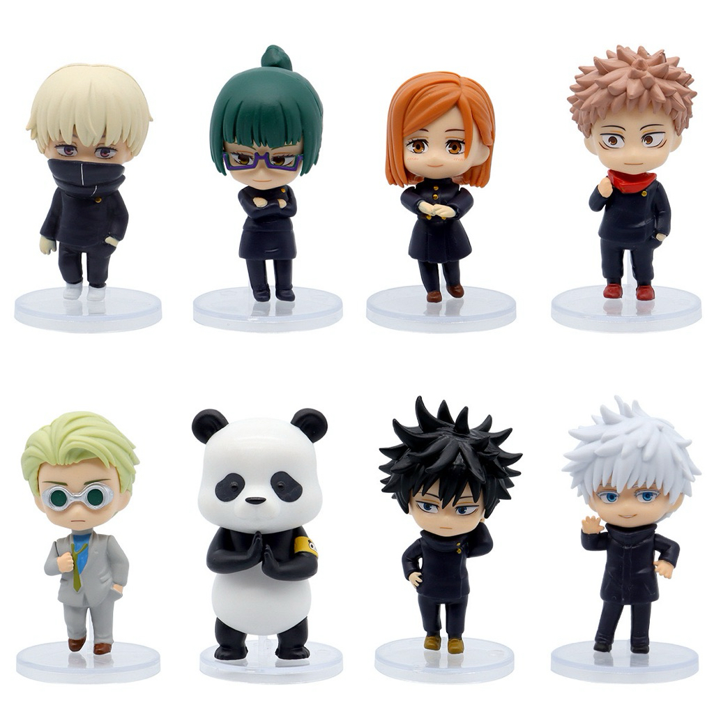 Jual Figure Jujutsu Kaisen Chibi 7cm Miniatur Gojo Sukuna Geto Mahito ...
