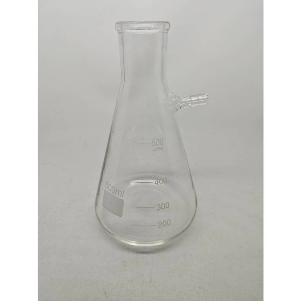 Jual Filtering Flask Volume 500 ml Wadah Filter Erlenmeyer | Shopee ...
