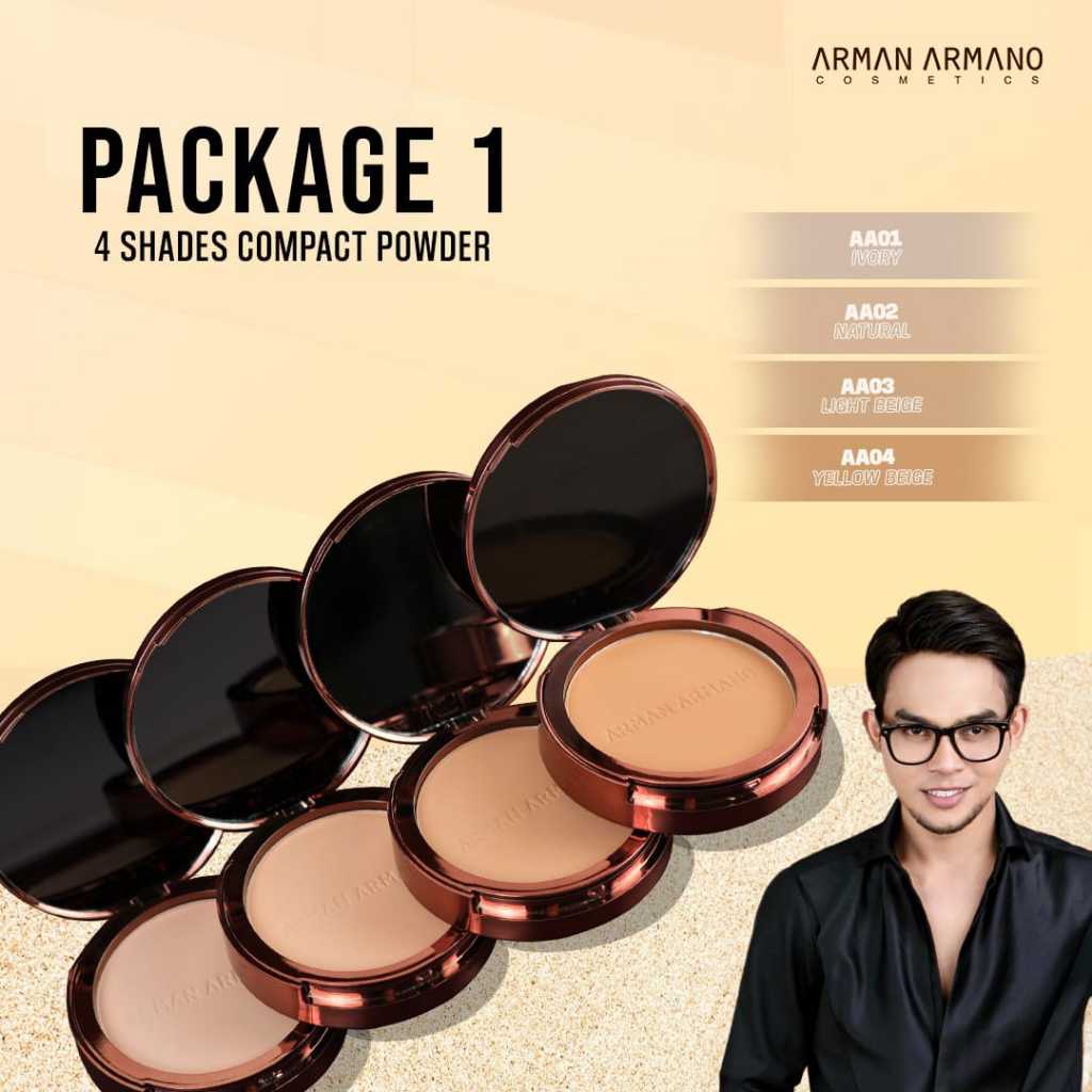 Jual PACKAGE 1 - ALL SHADES COMPACT POWDER FOUNDATION (4 PCS) | Shopee ...