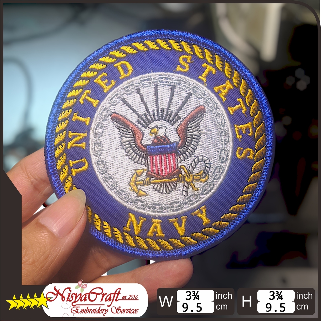 Jual NCEP0102-0021 US NAVY Logo | SSI | Patch | Shopee Indonesia