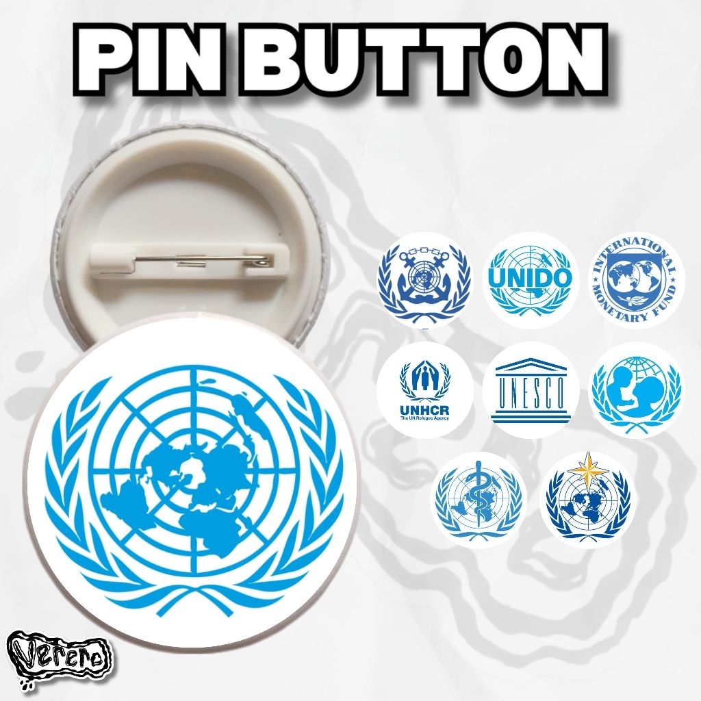 Jual Pin Logo PBB UN United Nations Unicef | Shopee Indonesia