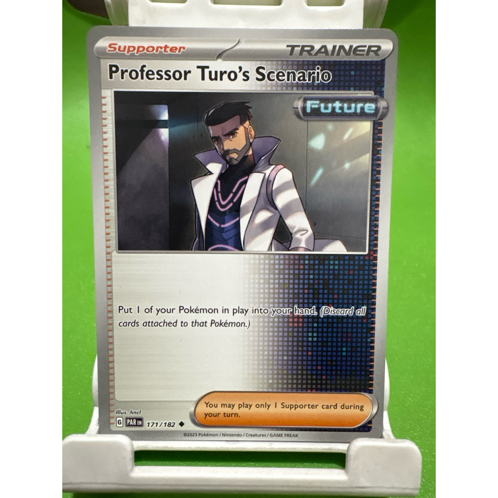 Jual kartu pokemon original common professor turo’s scenario par 171/ ...