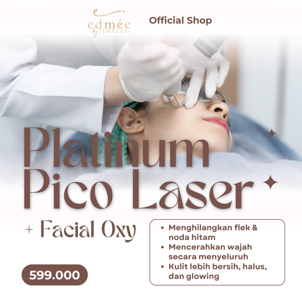 Jual Platinum Pico Laser + Facial Oxy - Voucher Edmee Clinic | Shopee ...