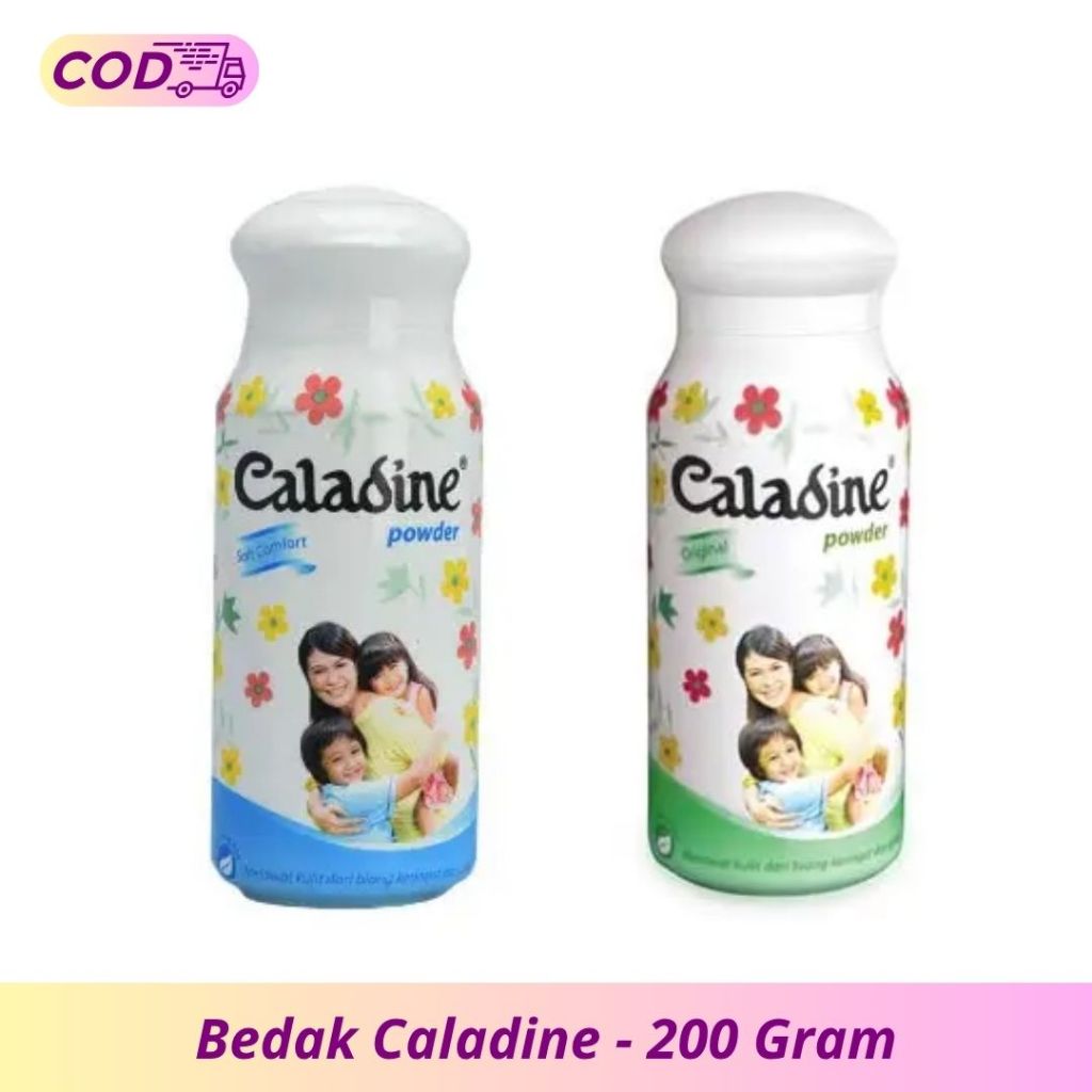 Jual Caladine Bedak Powder Original, Active Fresh, Soft & Gentle - 200 ...