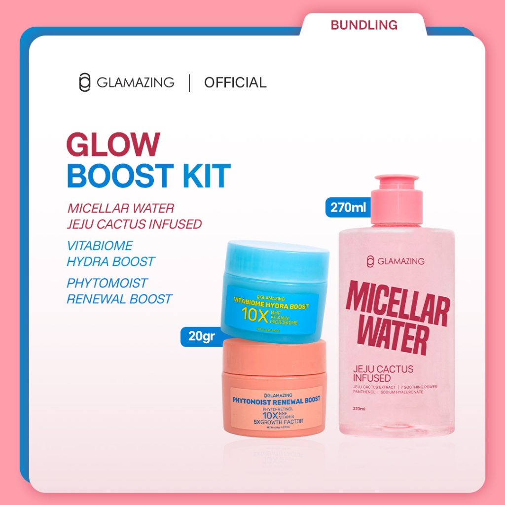 Jual Glamazing - Glow Boost Kit | Shopee Indonesia