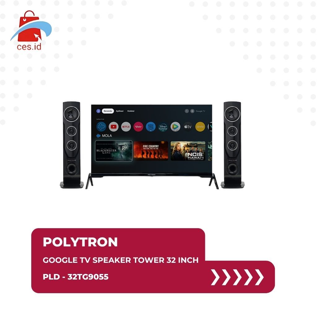 Jual POLYTRON LED TV 32 Inch Full HD Android TV PLD 32TG9055 PENGIRIMAN KARGO SUDAH TERMASUK ...