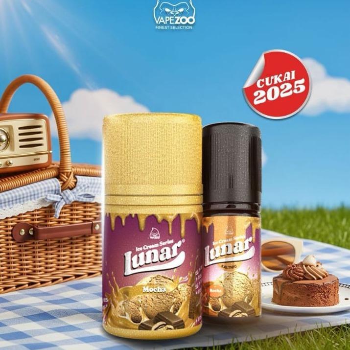 Jual LUNAR ICE CREAM MOCHA FREEBASE 60ML 3MG 6MG | Shopee Indonesia