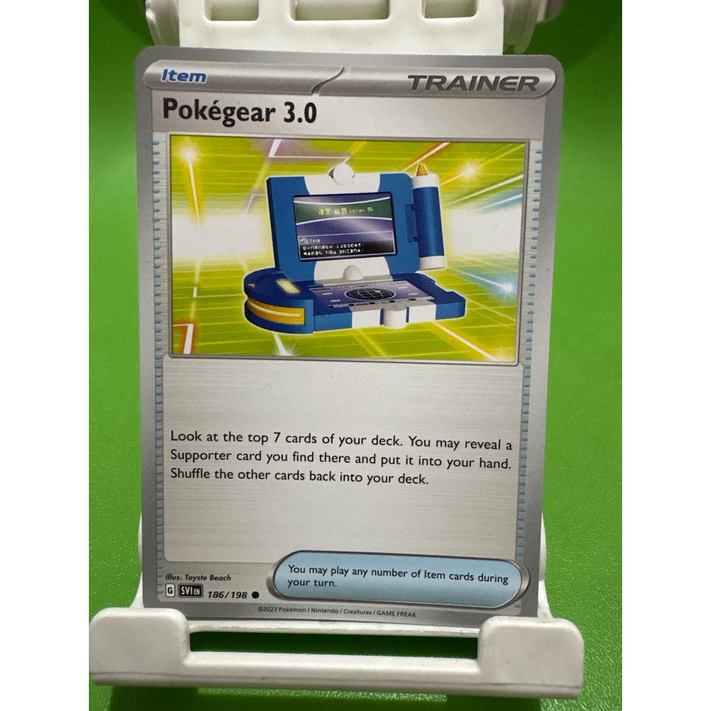 Jual kartu pokemon original common pokegear 3.0 svi 186/198 | Shopee ...
