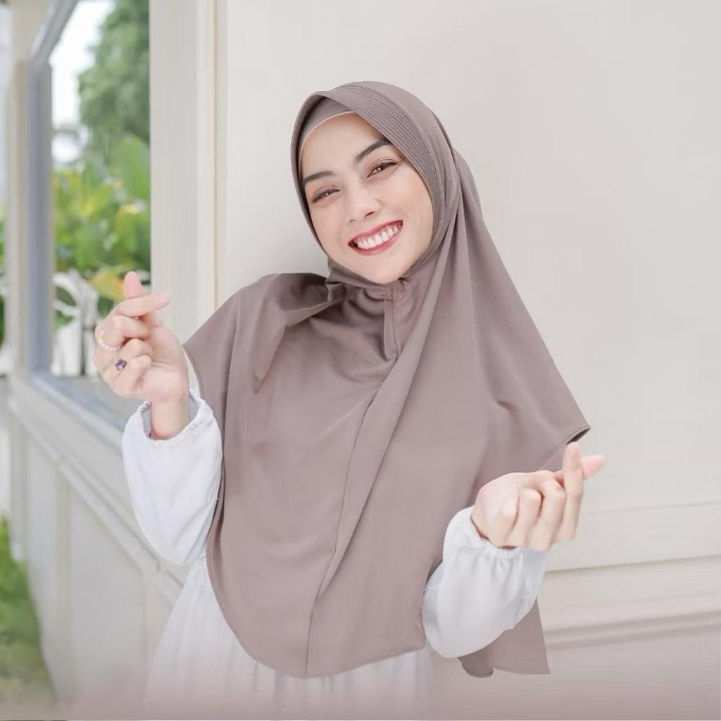 Jual Hijab Bergo Pet Tebal Size L /Jilbab Instan Pet Tebal BERGO L BISA GROSIR PREMIUM || BERGO ...