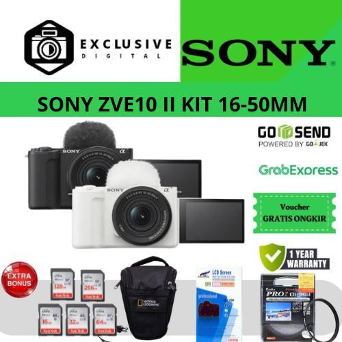 Jual SONY ZV-E10 II KIT 16-50MM / SONY ZVE10 II KIT 16-50MM / SONY ...