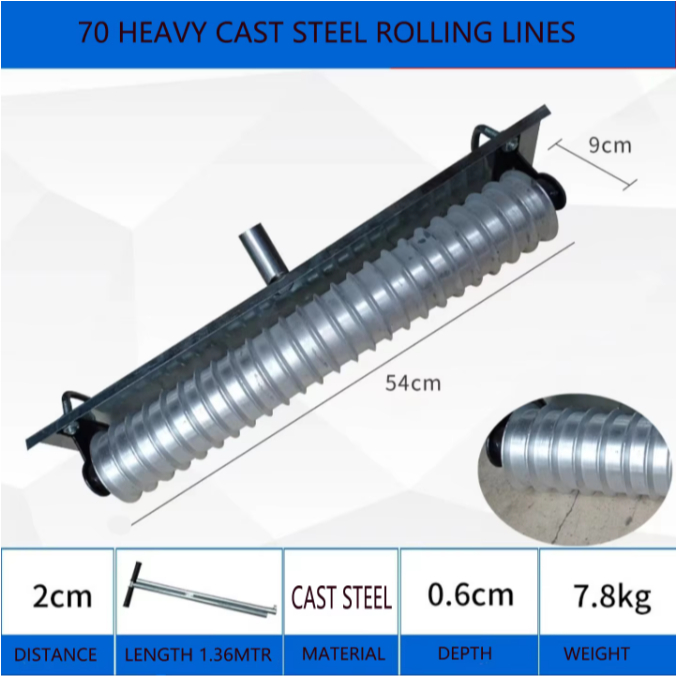 Jual FLOOR EMBOSSER / ALAT PENGGARIS JALAN BETON EMBOSSING 25 GERIGI ...