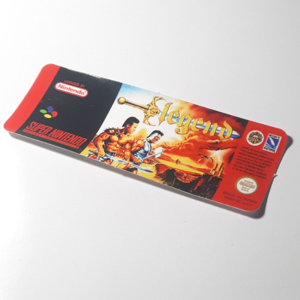 Jual Kaset Super Nintendo SNES 16 Bit Legend Label Super Famicom Game ...