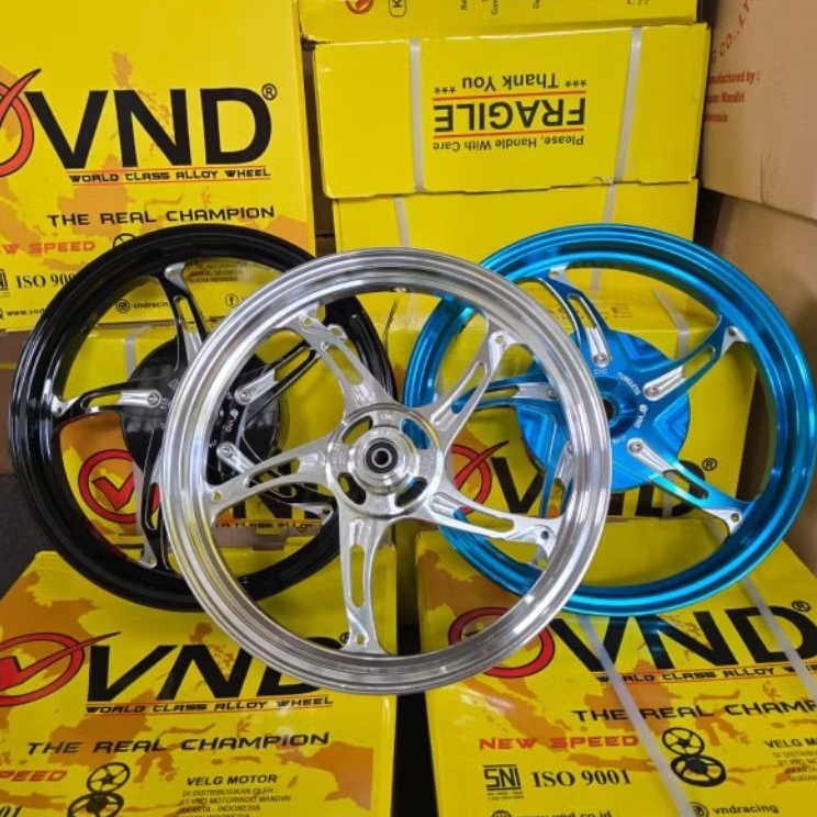 Jual velg vnd new speed bintang laut ring 14 lebar 185x14 215x14 vario 125 vario 150 beat new ...