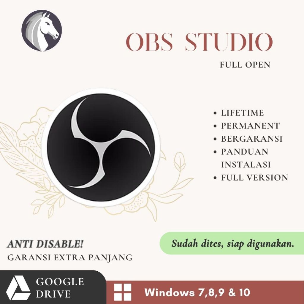 Jual OBS Studio Full Open | Windows Edition | Siap Pakai | Shopee Indonesia