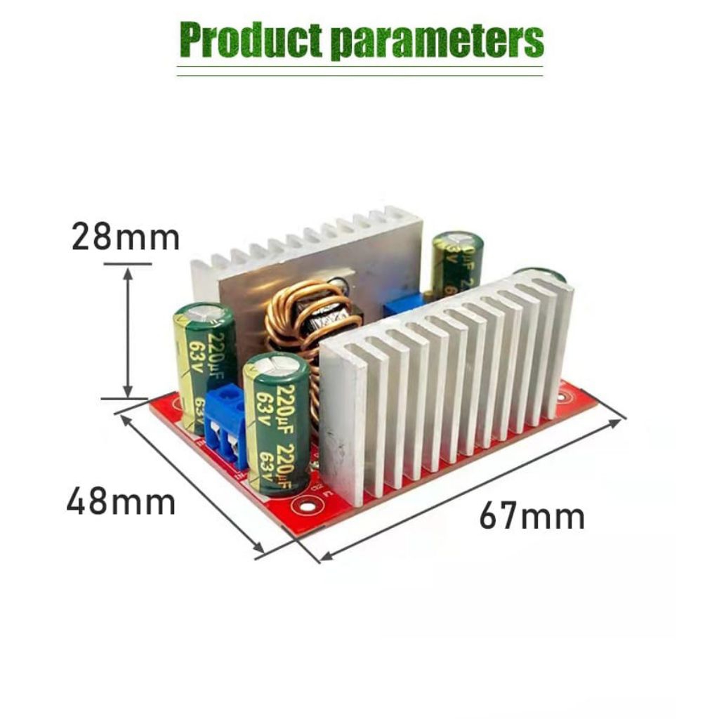 Jual Modul Konverter DC-DC Buck-Boost dengan Regulasi Tegangan dan Arus ...