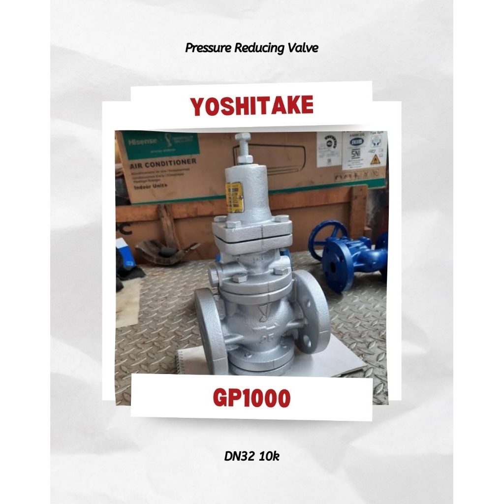 Jual Pressure Reducing Valve (PRV) Yoshitake GP1000 Steam ukuran 1 1/4 ...