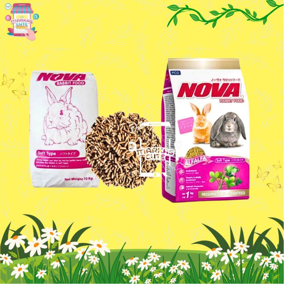 Jual Pelet / Makanan Kelinci Nova / Nova Alfafa Rabbit Food - NOVA ...