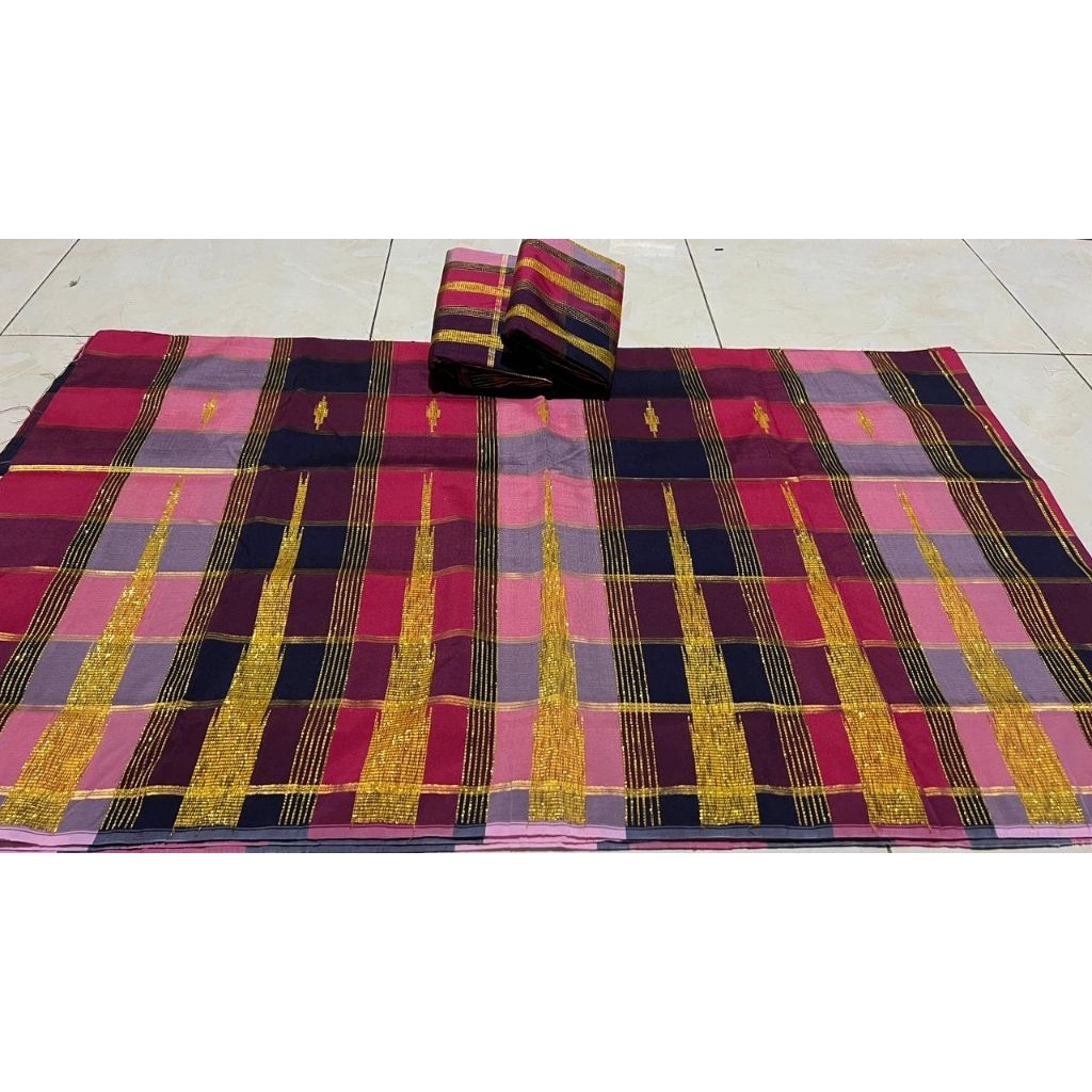 Jual SARUNG TENUN SUTRA KHAS BUGIS WAJO | Shopee Indonesia