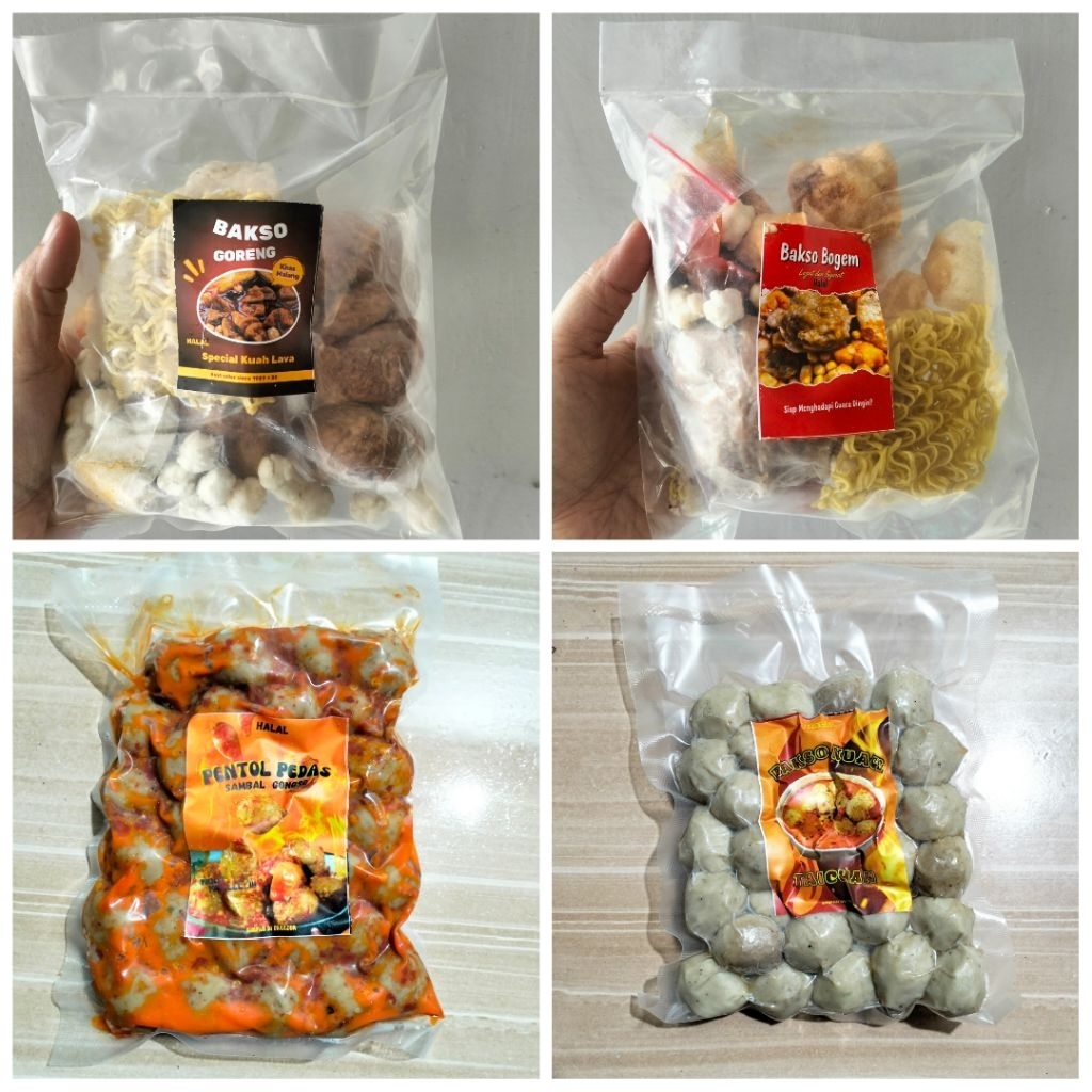 Jual Pentol Pedas Gongso/Pentol Kuah Taichan/Bakso Bogem/Bakso Goreng ...