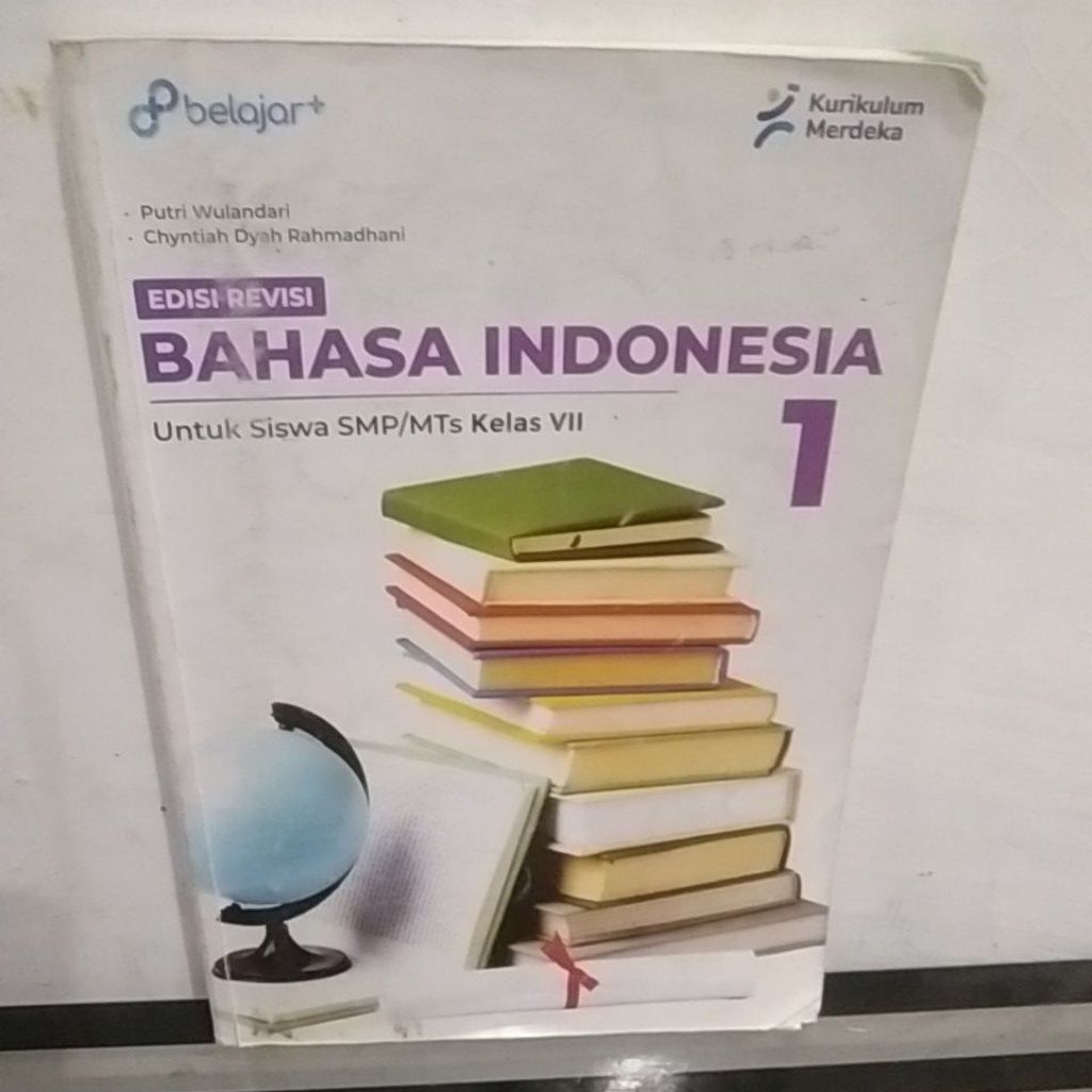 Jual Buku bahasa indonesia edisi revisi kumer/kurikulum merdeka SMP kls ...