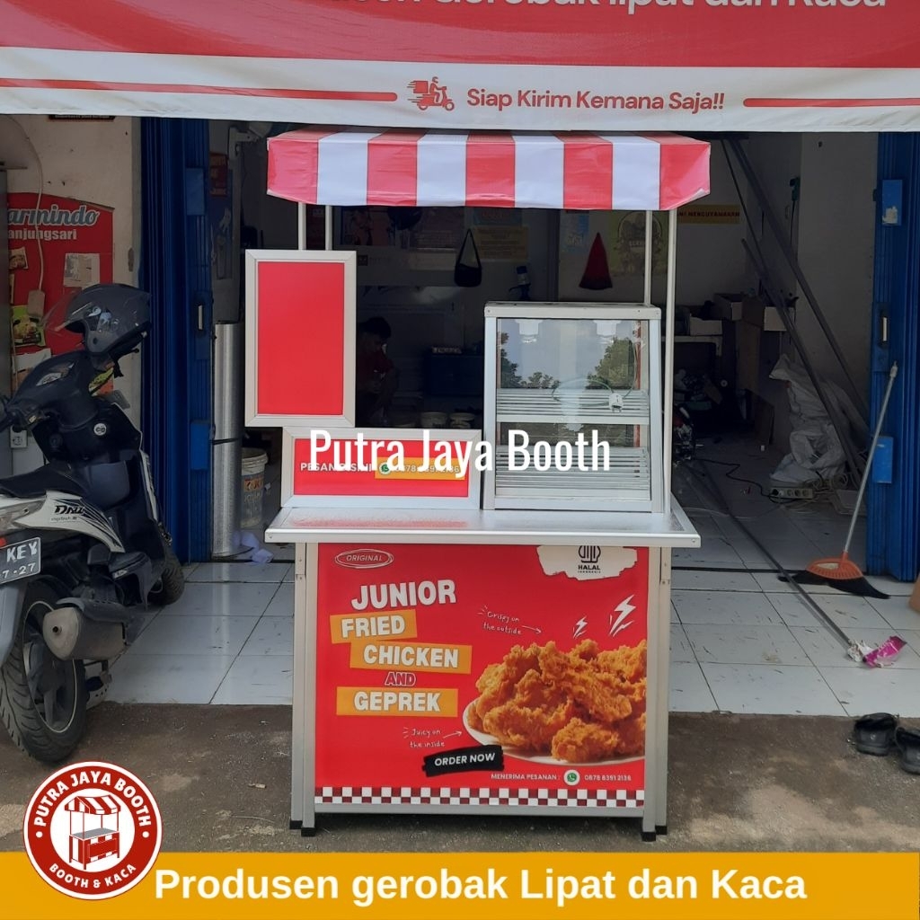 Jual Booth Portable Ayam Goreng Virall Kekinian | Shopee Indonesia
