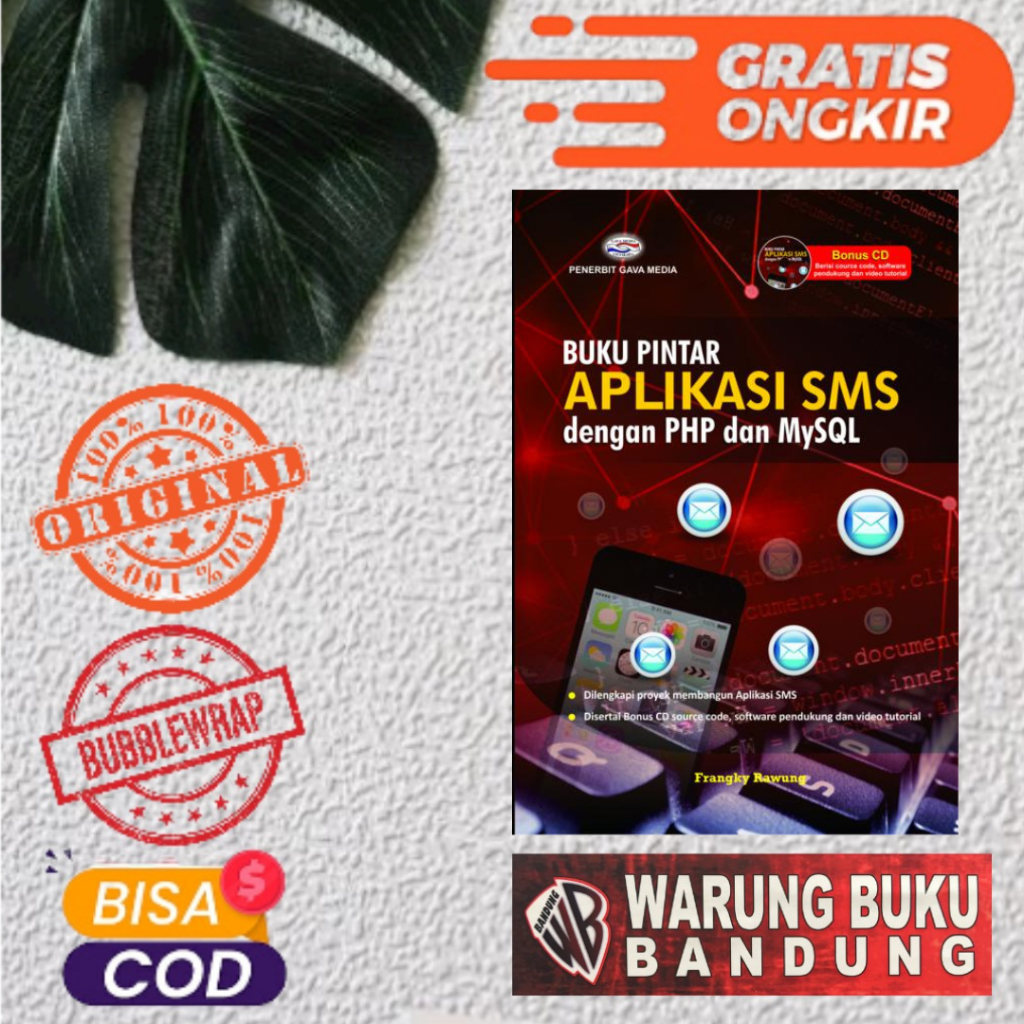 Jual Buku Pintar Aplikasi SMS dengan PHP dan MySql - Frangky Rawung | Shopee Indonesia