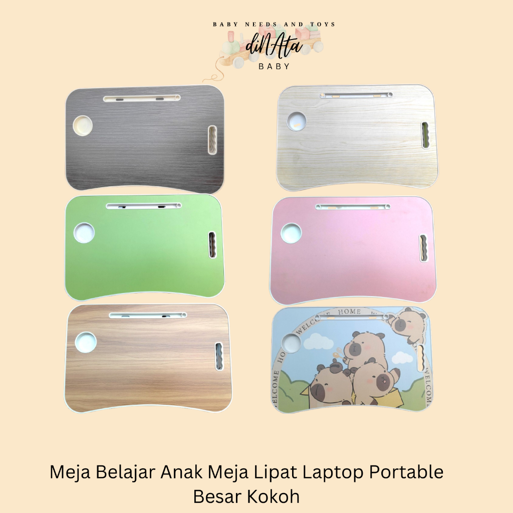 Jual [ DINATA Baby ] - Meja Belajar Anak Meja Lipat Laptop Portable ...
