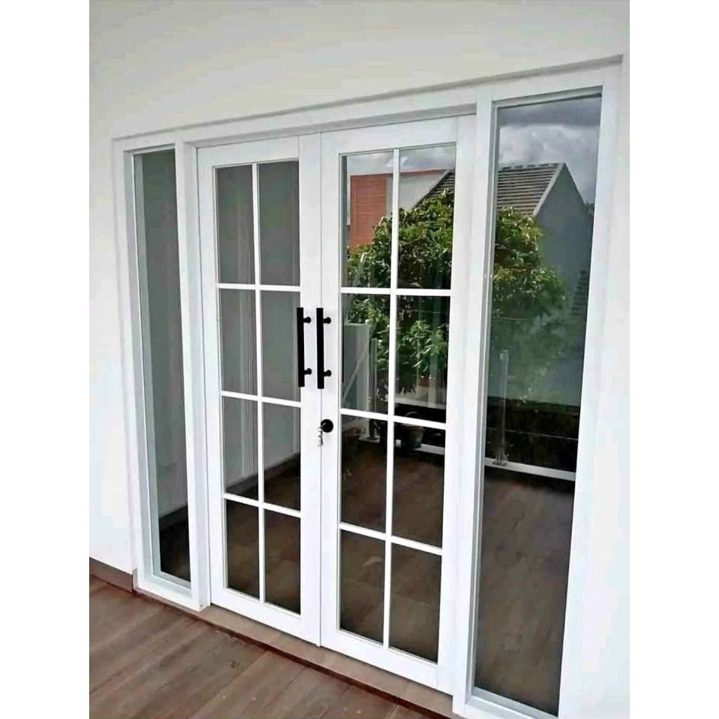 Jual pintu swing + kaca mati & list ornamen | Shopee Indonesia