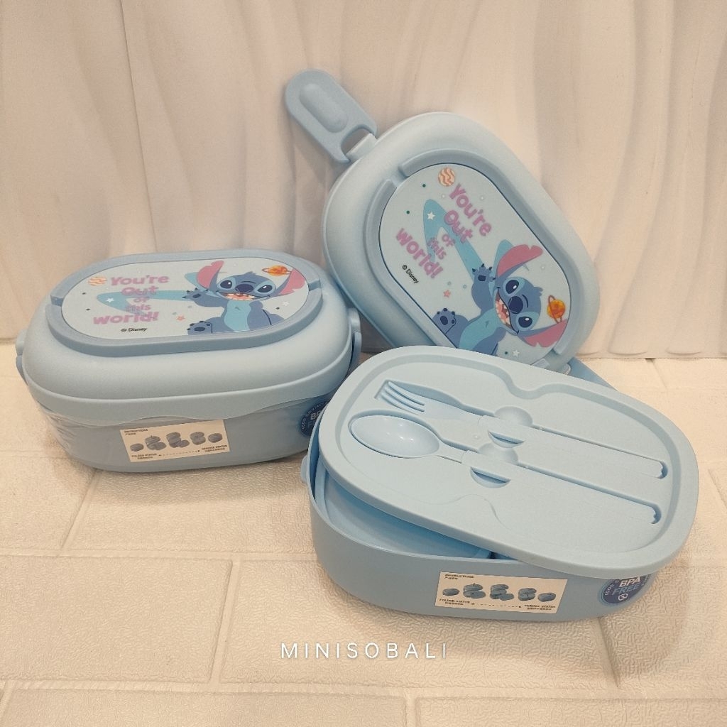 Jual Official BALI MINISO Lilo & Stitch Collection Flatware Set Sendok ...