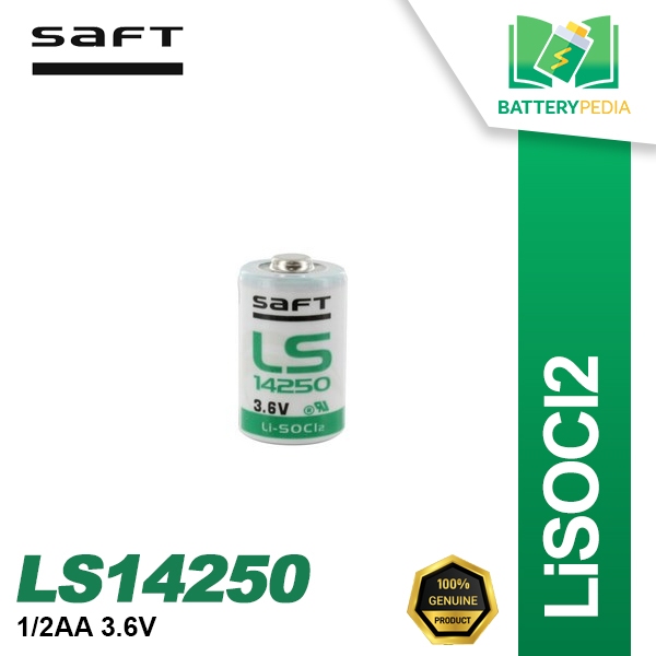 Jual BATTERY BATERE Baterai Lithium PLC Saft LS14250 1/2AA 3.6V PLC ...