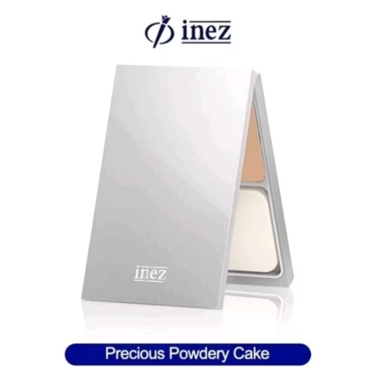 Jual INEZ Bedak Precious Powdery Cake With Puff (PROMO) | Shopee Indonesia