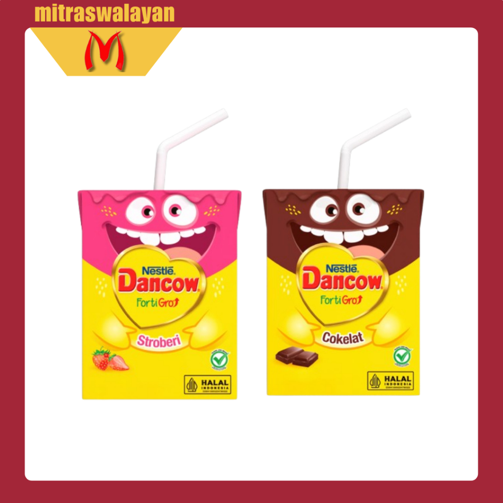 Jual DANCOW Fortigro Susu UHT Kemasan Kotak 110 ml | Shopee Indonesia