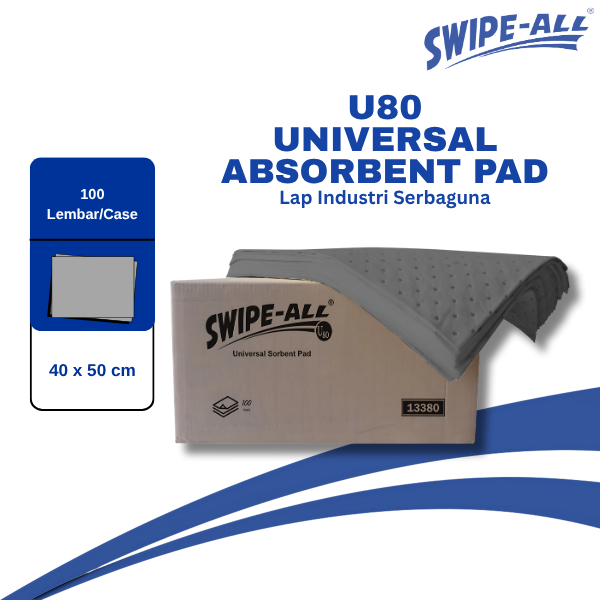 Jual SWIPE-ALL Universal Absorbent Sorbent Pad U80 | Shopee Indonesia