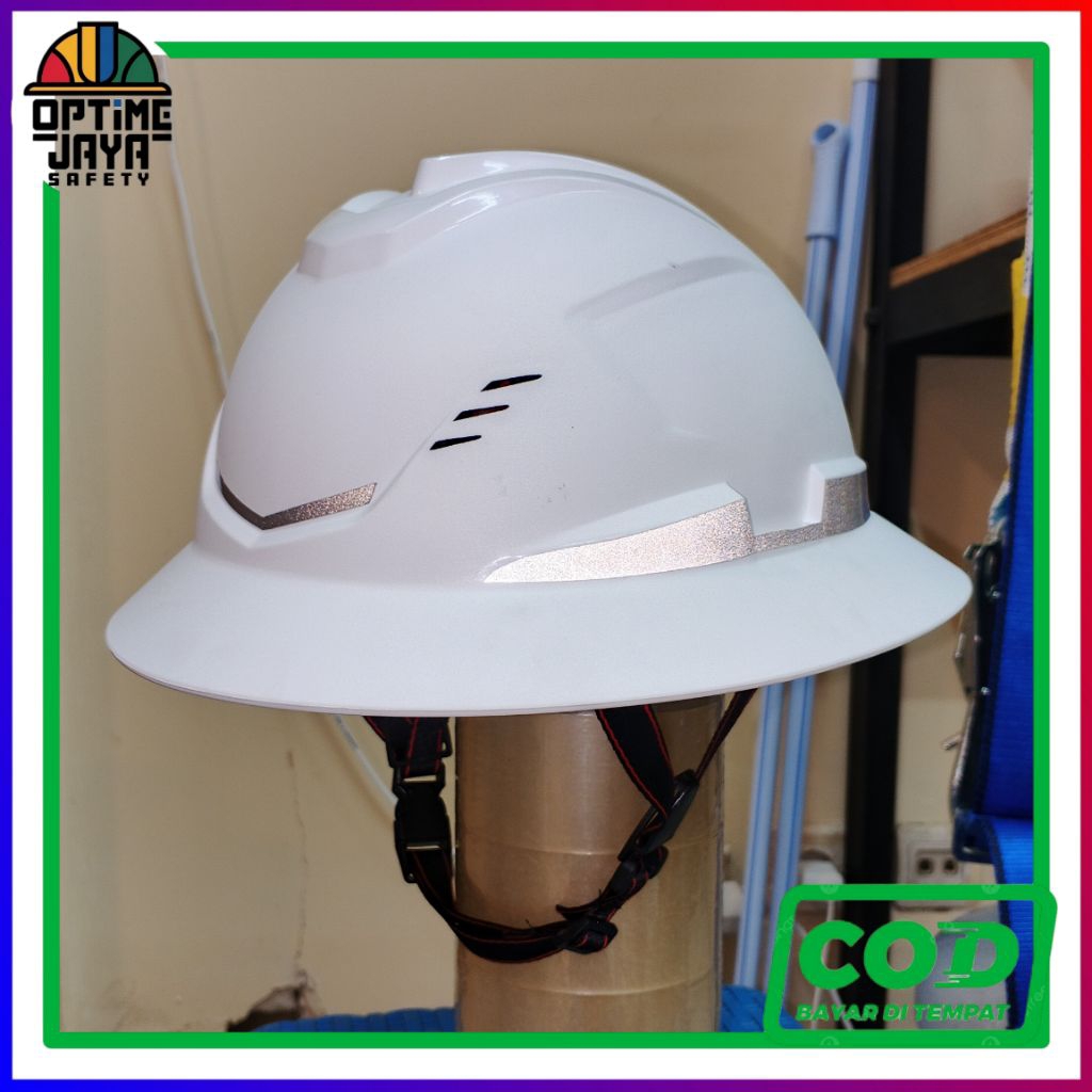 Jual Helm Safety MSA Fullbrim New Fastrack Lokal SNI - Helm MSA ...