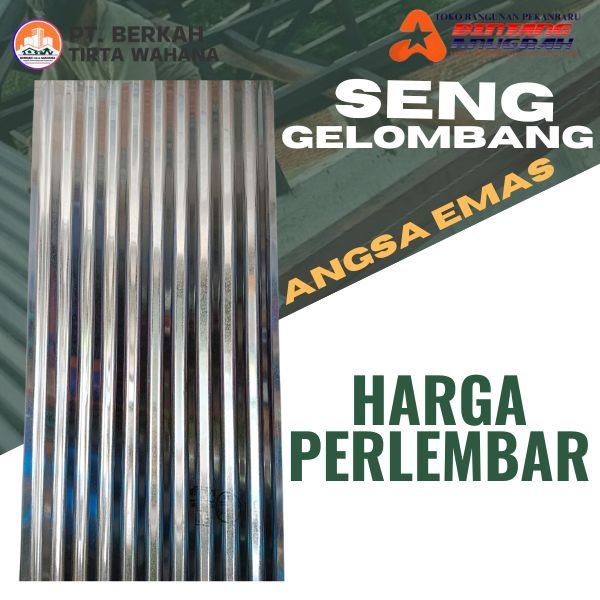 Jual BTW - Seng Gelombang Angsa Mas – Atap Galvalum Anti Karat & Panas ...