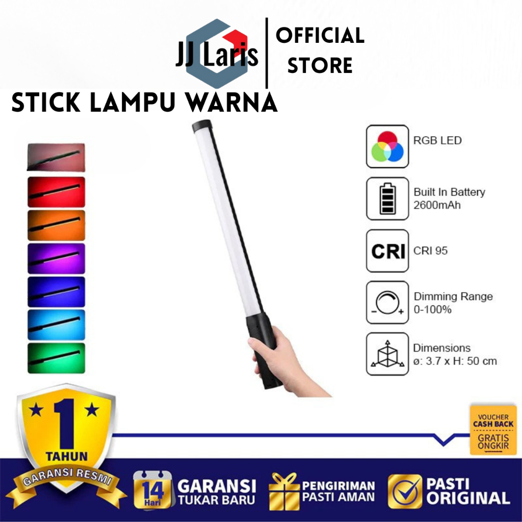 Jual Lampu Stick RGB Handheld Stick Light LED Studio Video for Party ...