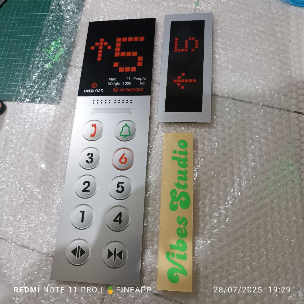 Jual Tombol Lift Mainan Dummy Panel Elevator Photo Box Self Photo ...