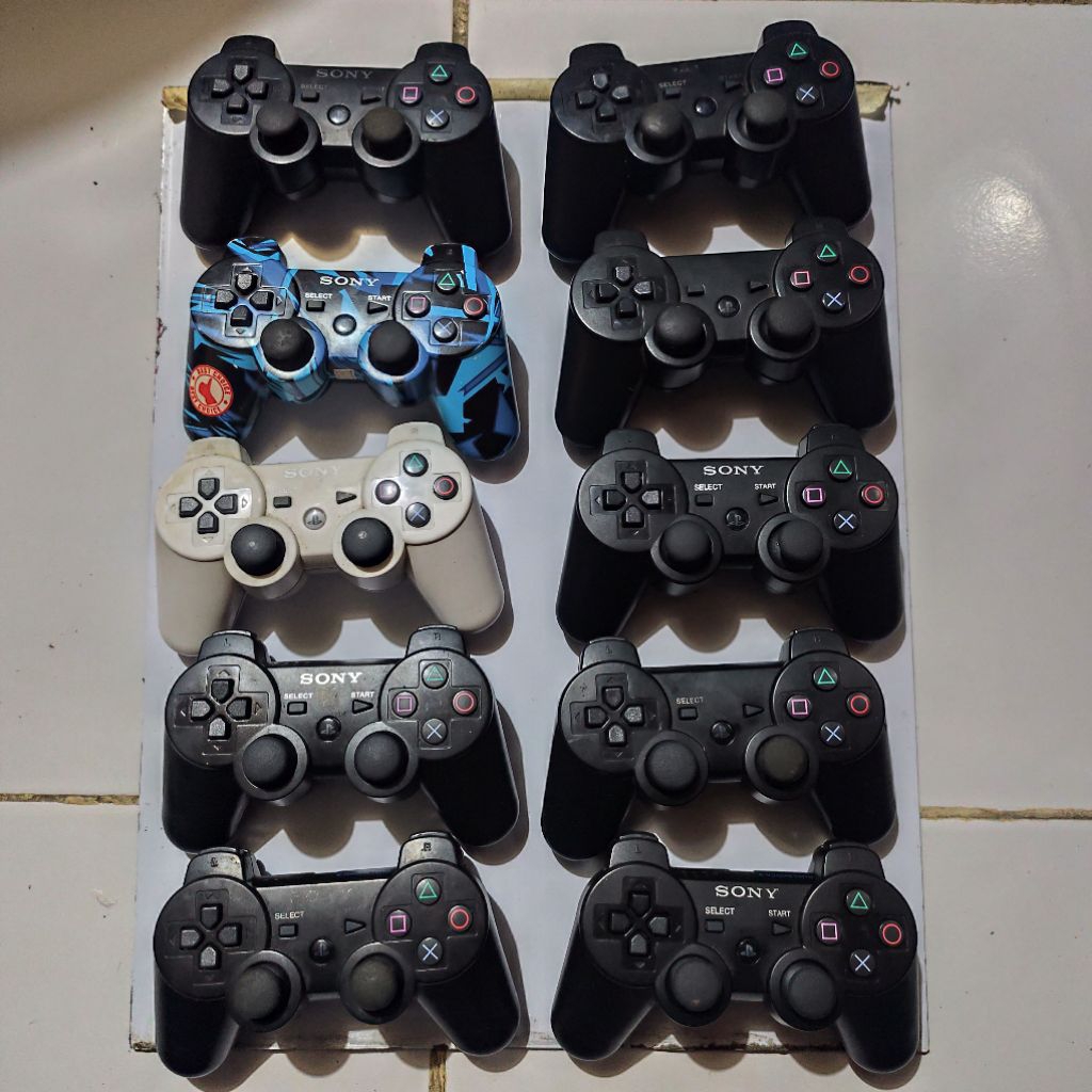 Jual STIK PS 3 ORI PABRIK DUALSHOCK GETAR | Shopee Indonesia