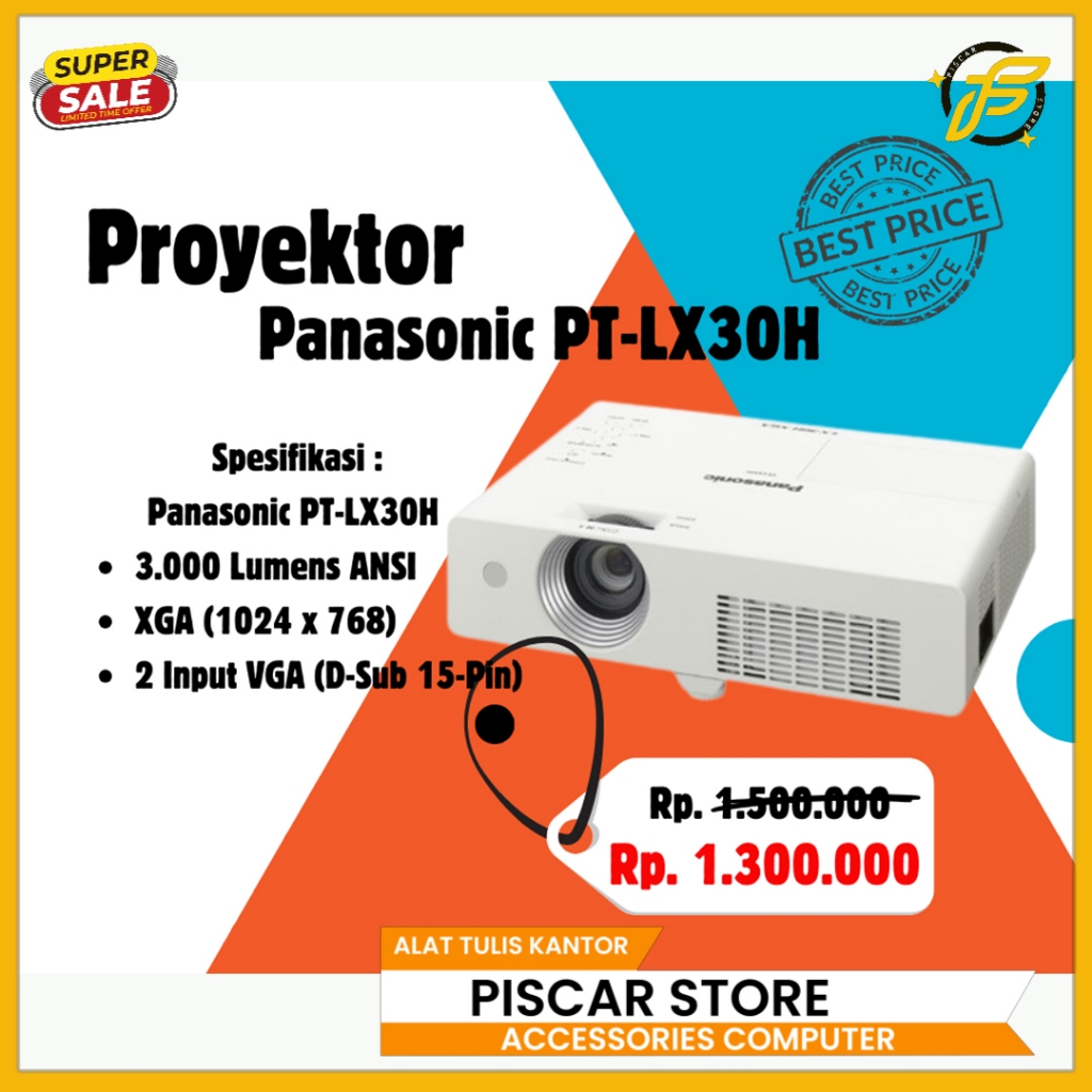 Jual Panasonic Proyektor LX30H ( Second ) | Shopee Indonesia