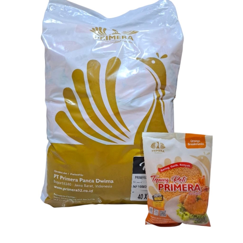 Jual PRIMERA PANKO TEPUNG ROTI / BREADCRUMBS / TEPUNG PANIR 1 CTN (SACK ...