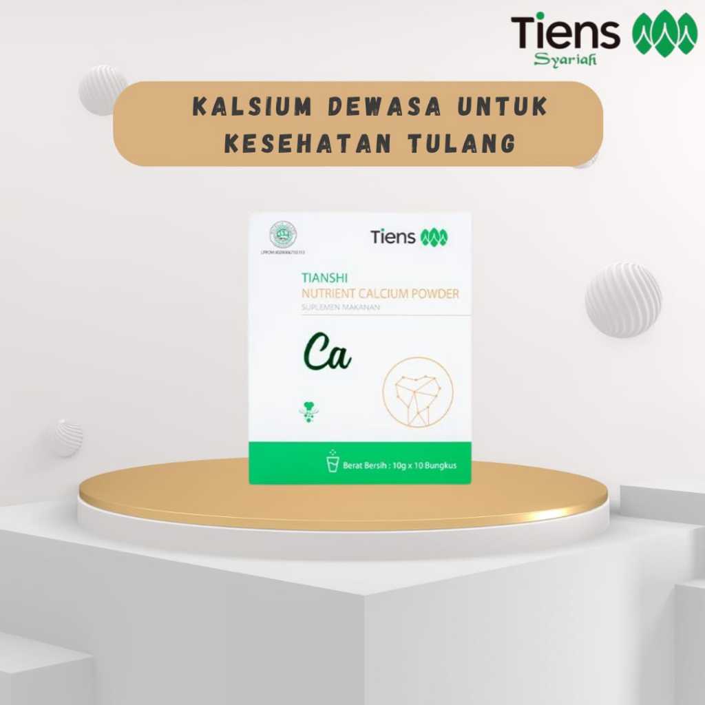 Jual TIENS Nutrient Calcium Powder Susu Kalsium Dewasa Untuk Patah ...